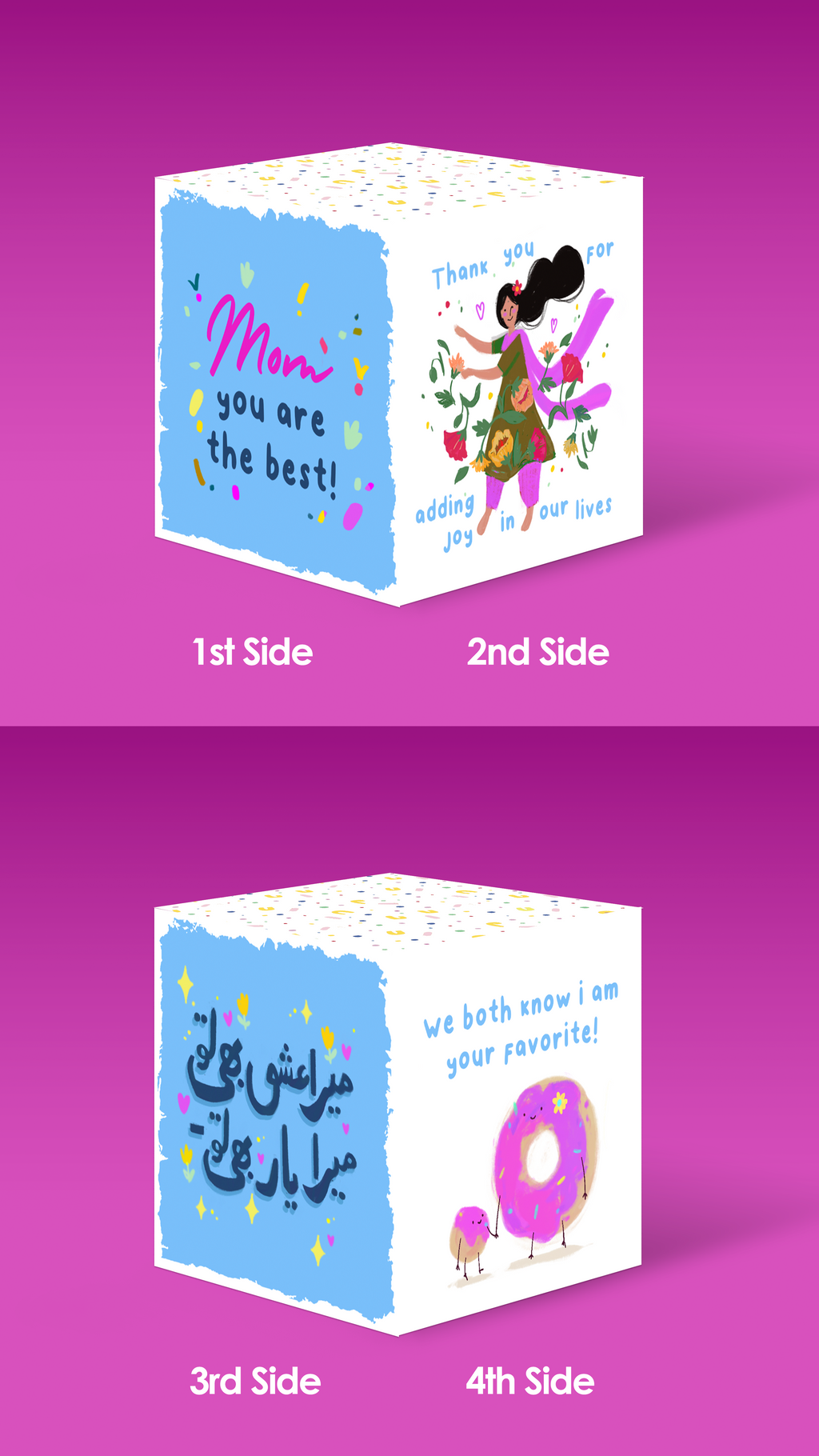 "Best Mom" Boom Box – Footprints